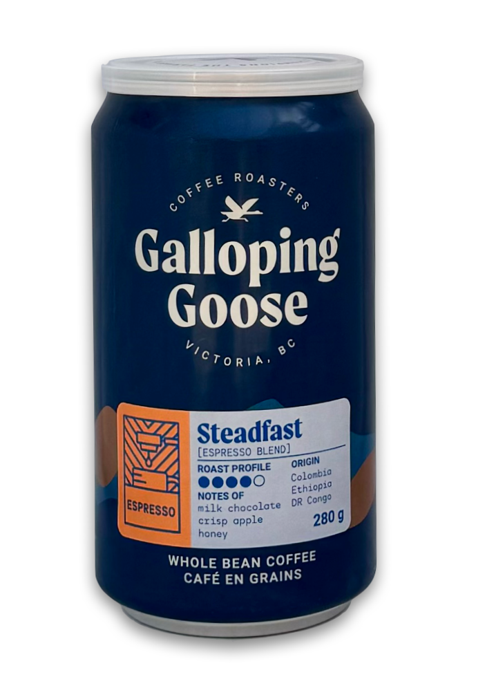 280g Steadfast Espresso – Galloping Goose Coffee
